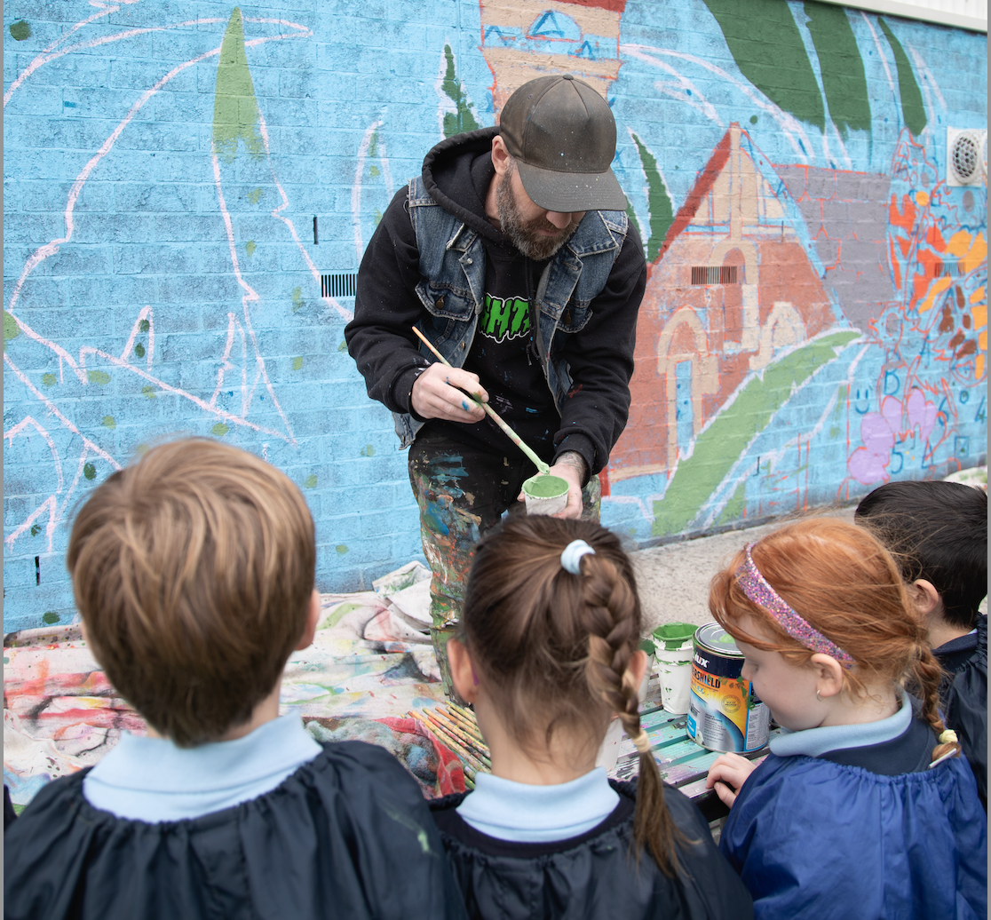 School Mural Program: Armadale Primary School — Brightside Art